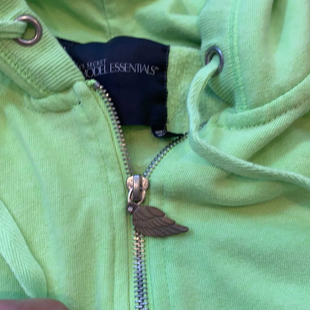 Victoria’s Secret Neon Zip Up - Gem